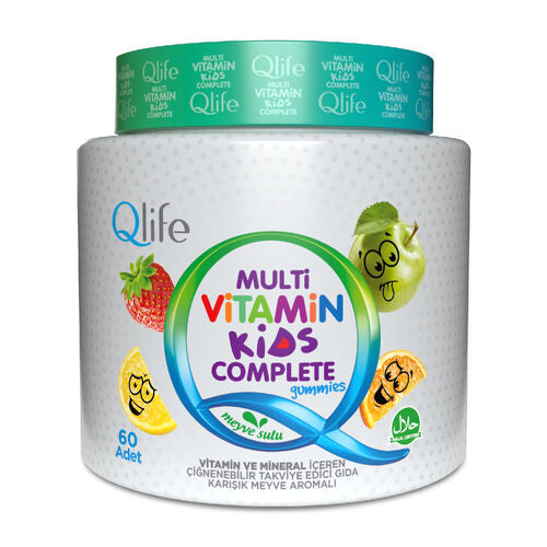 Qlife Multivitamin Kids Complete Takviye Edici Gıda 60 Adet – Stay Beautiful